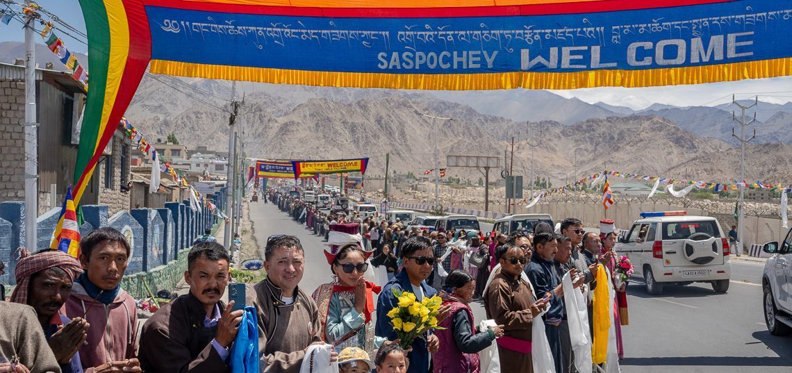 Arrivo a Leh, in Ladakh